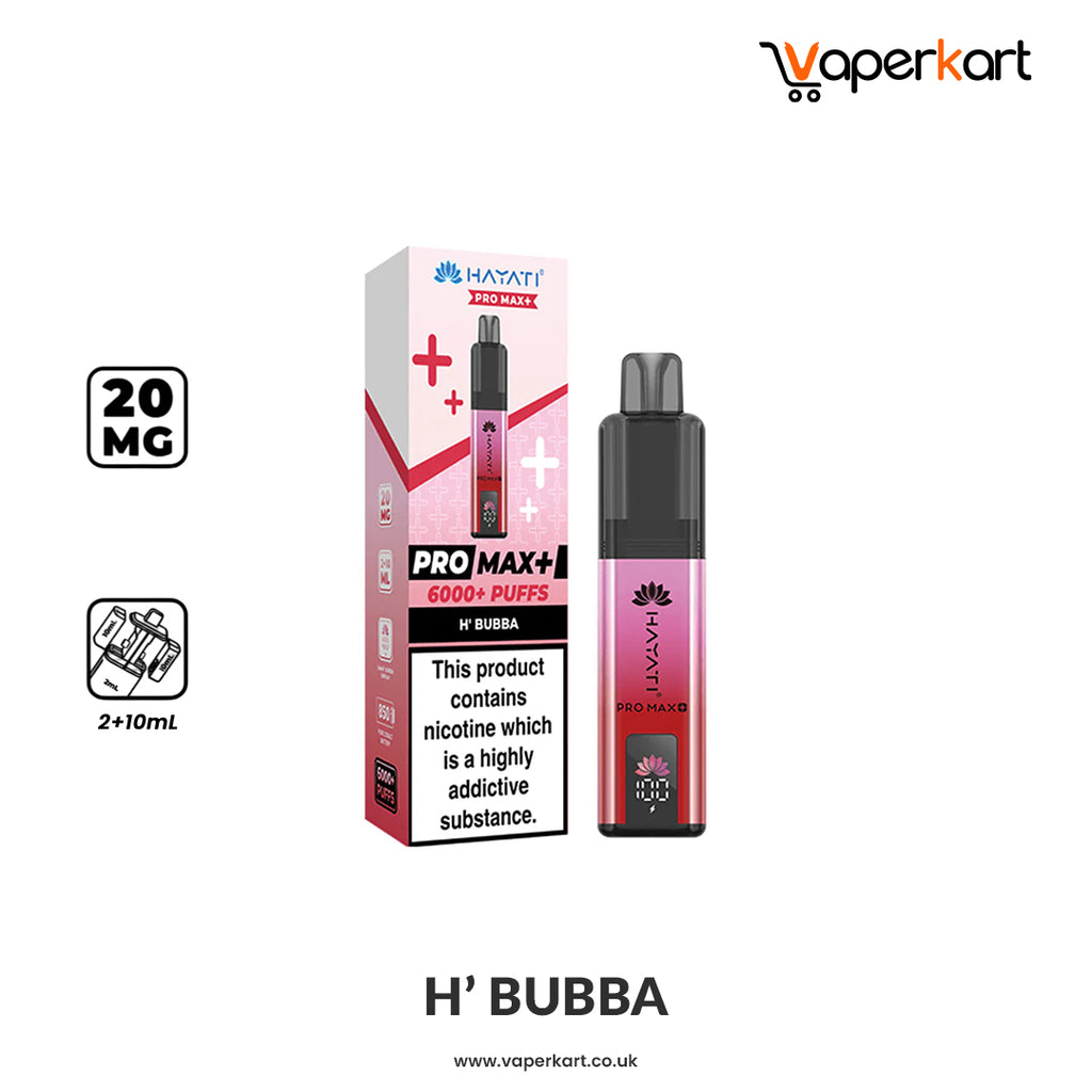 Hayati Pro Max Plus 6000 Vape Kit – Vaper Kart