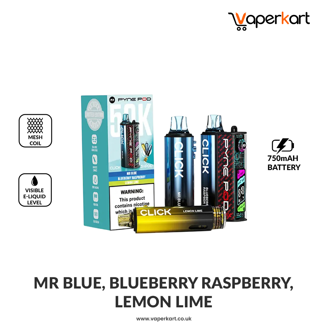 Pyne Pod Click 50k Vape Kit | Same Day Delivery – Vaper Kart