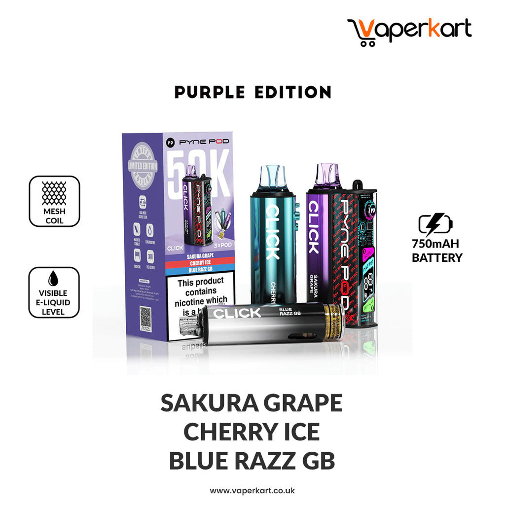 Pyne Pod Click 50k Vape Kit | Same Day Delivery – Vaper Kart